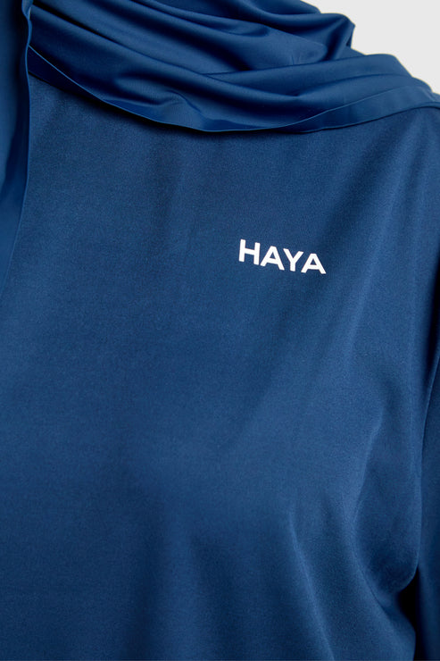 Oversized Active Tee - Navy – HAYA | US